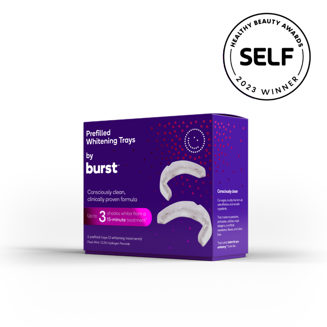Burst Teeth Whitening Trays For Sensitive Teeth Advanced At Home Dent